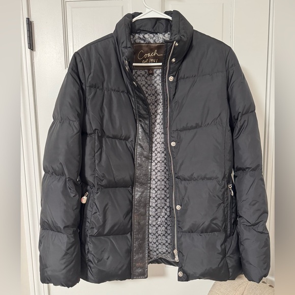 Coach | Jackets & Coats | Coach Black Puffer Jacket | Poshmark